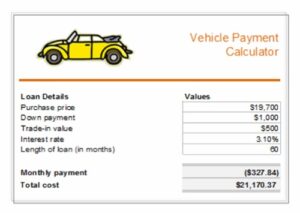 Monthly Car Payment Calculator - Radio Codes Calculator